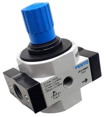 Festo LR-D-MAXI Pressure Regulation Valve C843 Max Pressure 12-16bar ...