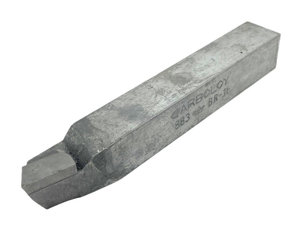 Carboloy 883 BR-16 Carbide Tipped Lathe Turning Tool 1" Shank 7" OAL