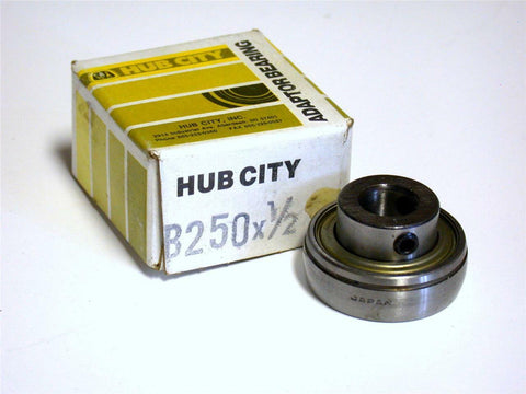 BRAND NEW IN BOX HUB CITY BEARING INSERT 1/2" MODEL B250 X 1/2 (3 AVAI