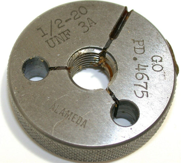 ALAMEDA GO THREAD RING GAGE 1/2"-20-UNF-3A
