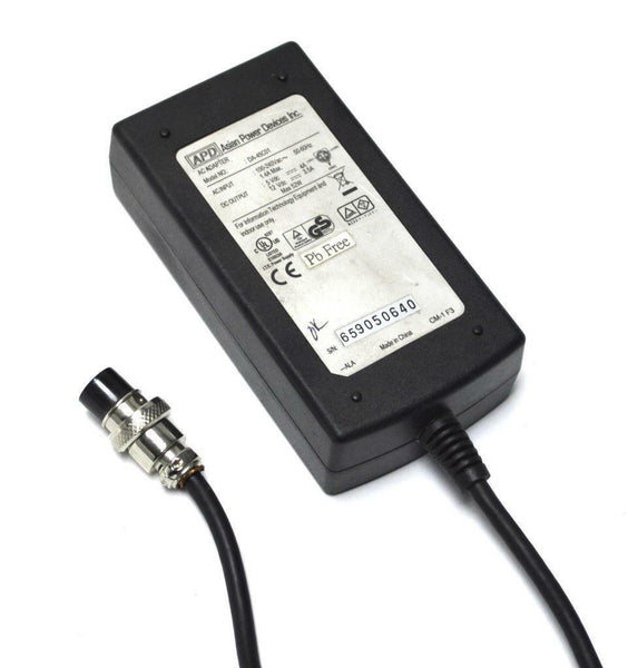ASIAN POWER DEVICES APD DA-45C01 AC ADAPTER 5 VDC @ 4 AMPS 12 VDC @ 3.