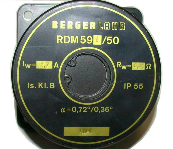 Berger Lahr RDM596/50 Stepper Motor 2.7 Amp 0,43 Ohm 0.72/0.36 Degree