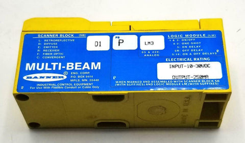 Banner D1-P-LM3 Multi-Beam Photoelectric Sensor | Surplus Select