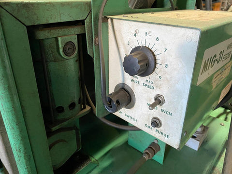 Linde VI-253 Wire Welder Mig Feeder 250A w/ Union Carbide MIG-31 Wire