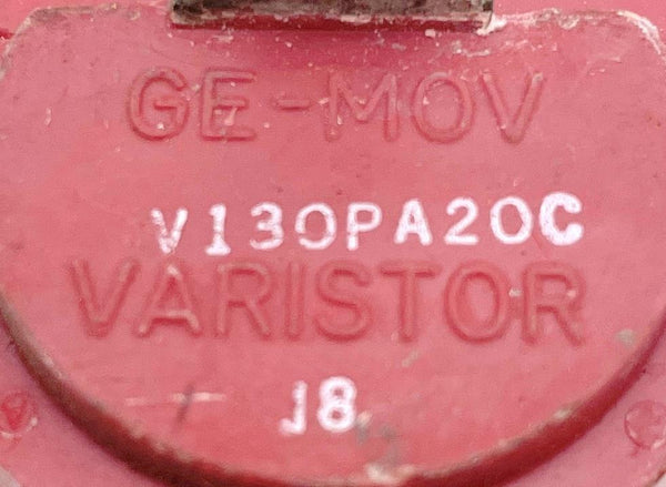 General Electric GE-MOV V130PA20C Metal Oxide Varistor | Surplus Select