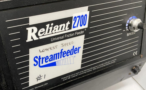 Streamfeeder Reliant 2700 Universal Friction Feeder – Surplus Select