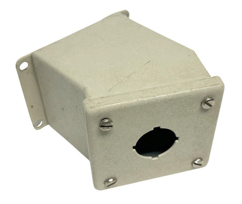 Hoffman E-1PBA Sloped Front Push Button Enclosure Control Station Type ...