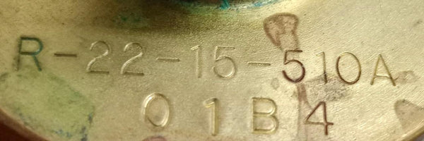 Prest-O-Lite R-22-16-510A Single Stage CGA-510 Acetylene Gas Pressure