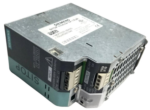 Siemens SITOP 6EP1333-3BA00 Modular Power Supply 5A 24VDC-Output 1/2ph