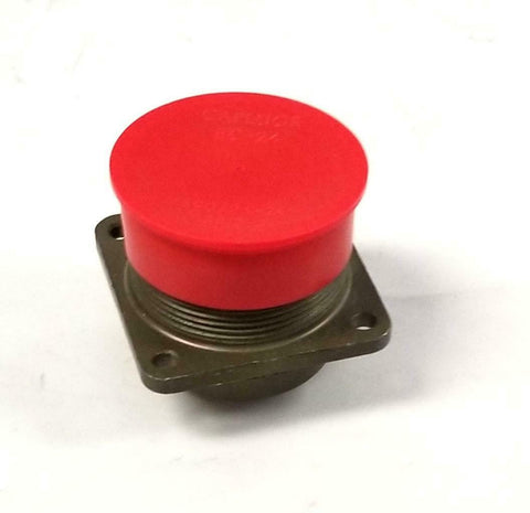 Bendix MS3102E24-28S Female 24 Pin Panel Mount Receptacle 24-28 ...