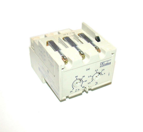 TELEMECANIQUE LB1-LC03M08 MOTOR OVERLOAD PROTECTION MODULE 2.5-4.0 AMP