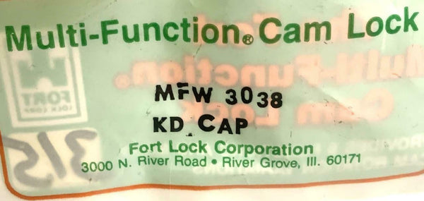 Fort Lock MFW-3038 Multi-Function Cam Lock (3 Available)