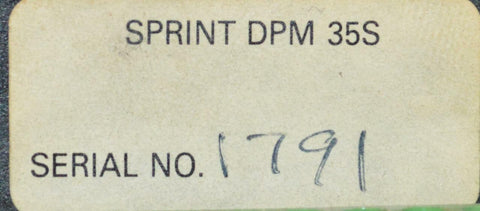 SPRINT DPM 35S DIGITAL PANEL METER DISPLAY