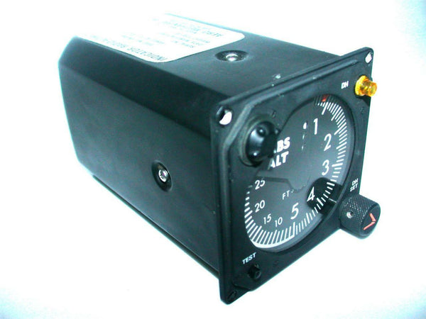 VERY NICE AERO MECHANISM RADIO ALTIMETER INDICATOR 40 TO 2500 FT AM100