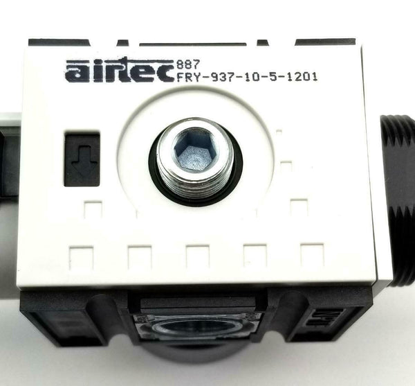 Airtec FRY-937-10-5-1201 Pneumatic Filter/ Regulator 7-145 PSI 3/8"