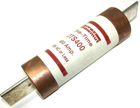 Up to 3 Ferraz Shawmut 600V 400A Fuses Class K5 OTS400