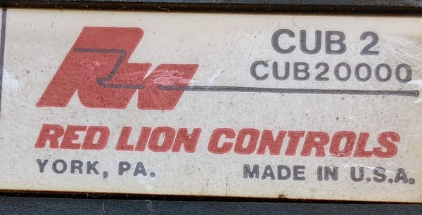 Red Lion Controls CUB20000 CUB 2 Electronic Digital Counter 6-Digit ...