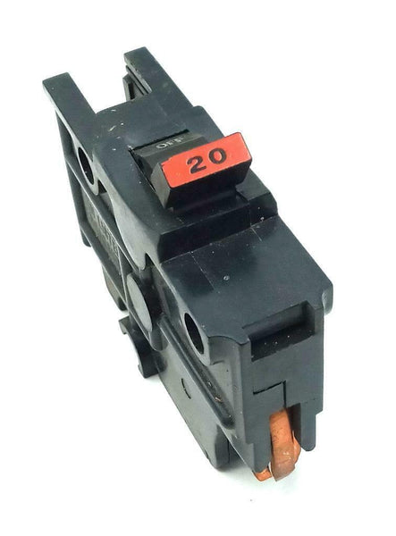 Federal Pacific Electric NA20 1 Pole Circuit Breaker 20A 120/240VAC