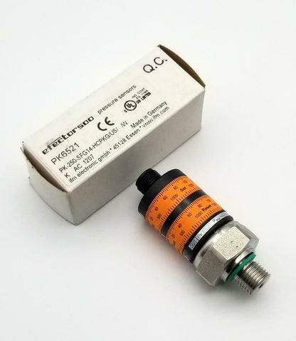 IFM PK6521 Pressure Switch W/ Intuitive Switch Point 9.6-32 VDC 0-250