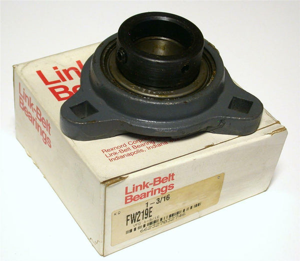 BRAND NEW IN BOX LINK-BELT FLANGE UNIT 1-3/16" BORE FW219E