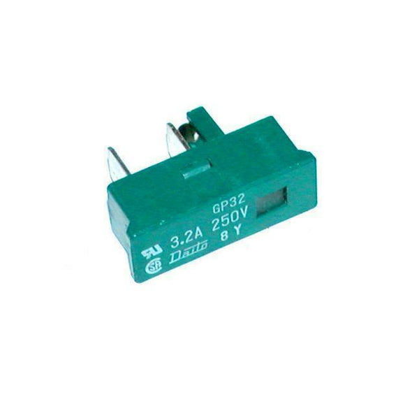 Daito GP32 Green Cartridge Fuse 3.2 Amp 250 VAC 2-PIN | Surplus Select