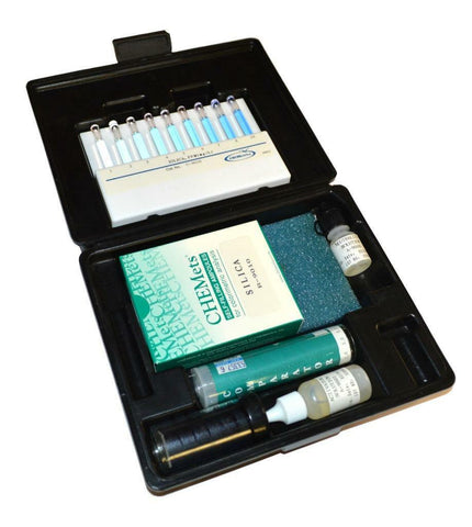 NEW CHEMETRICS K-9010 CHEMETS CLORIMETRIC SILICA TEST KIT