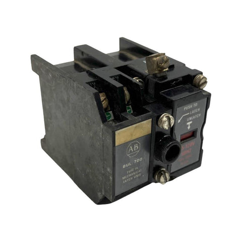 Allen Bradley BUL. 700 Type PL Mechanical Latch Unit 115-120V 60Hz PL2