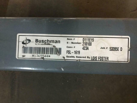 Buschman FSL-1619 Conveyor Leg Stand 16" W x 19" H