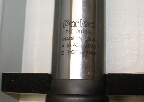 Parlec 50 Taper Alignment 18" Test Bar P50-20TB18 with Case