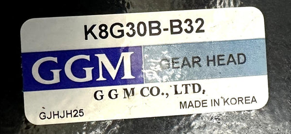 GGM K8RG25NU-B Magnetic Brake Motor 25W 1500 RPM 115V w/ K8G30B-B32 Ge