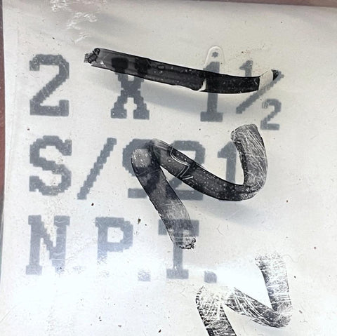 Victaulic Style 921 2" x 1-1/2" Ductile Iron Grooved Mechanical-T Bran