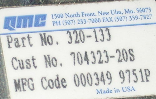 RELIANCE ELECTRIC MOTION CONTROL SYSTEM MODEL 320-133