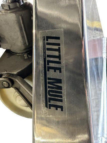 American Lifts Little Mule 4400 Pound Capacity Stainless Steel Pallet ...