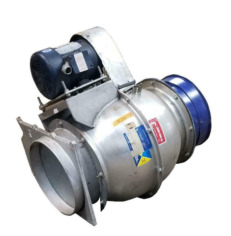 Loren Cook 12-CVB Centri-Vane Mixed Flow Fan Direct Drive Aluminum 3Ph
