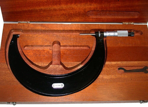 Starrett Micrometers 125 To 150MM 436.1MXRL-150 w/ Case Calibrated ...