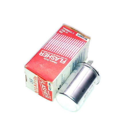 New Wagner 550 Heavy Duty Flasher 12 VDC 3-Terminal