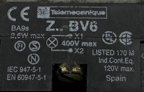 TELEMECANIQUE Z..-BV6 Light Module Sensor | Surplus Select