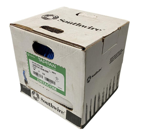 Southwire I99995-2H Cat 6 Cable 23 AWG 4 Pair Riser CMR Blue CMR 250 M
