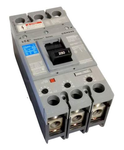 I-T-E Siemens FXD63B250 Sentron Series Circuit Breaker 3 Pole 250A 600