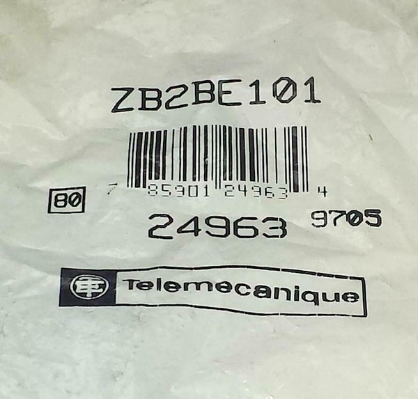 New Telemecanique ZB2BE101 Auxiliary Contact Block 1 N.O. Contacts