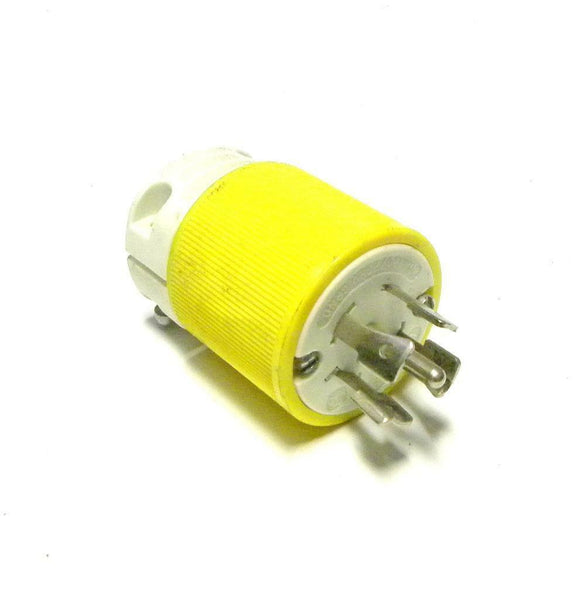 WOODHEAD TURNEX TWIST-LOCK MALE PLUG 20 AMP @ 120/208 VAC