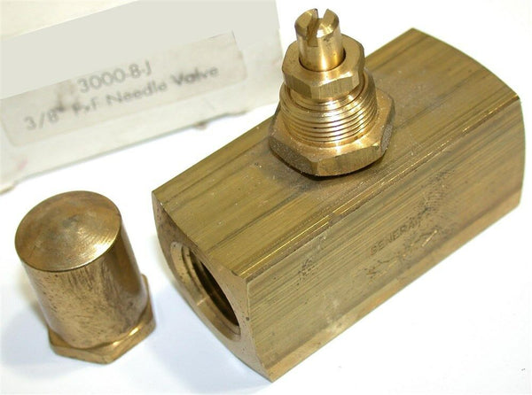 UP TO 9 NEW GENERANT 3/8" SERIES 3000 NEEDLE FLOW VALVES 3000-8J