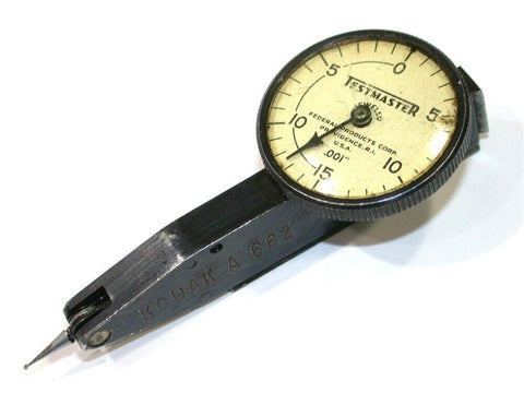 Federal .001" Testmaster Test Indicator Model T-1