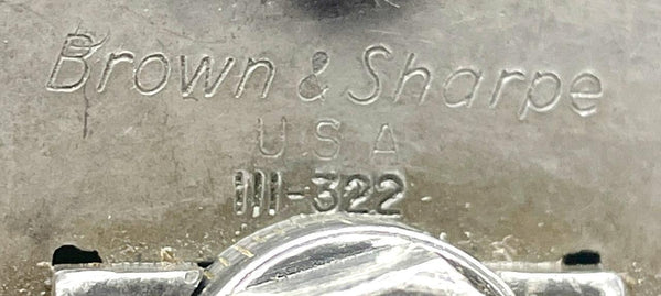 Brown & Sharpe 111-322 Graduated Screw Adjustable Boring Tool Holder 1