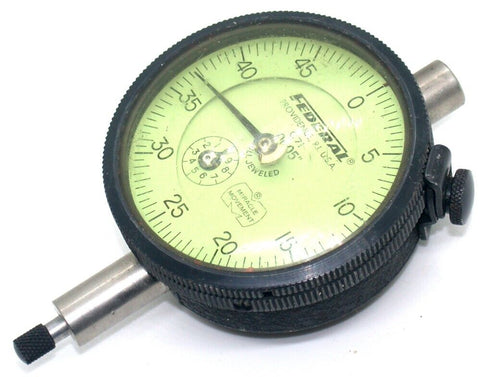 Federal Large Dial .0005" Indicator w/ Revolution Counter Model C7I