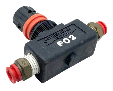 ARO F02 Adjustable Flow Pneumatic Control Valve 1/4" NPT