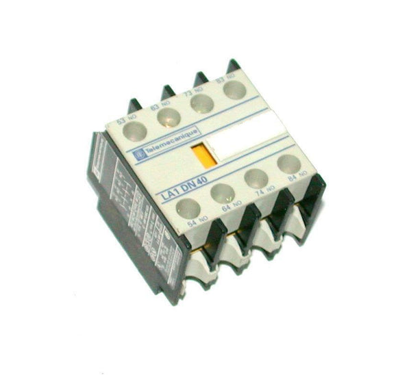 Telemecaniqu e LA1DN40 Auxiliary Contact Block 4 N.O. Contacts