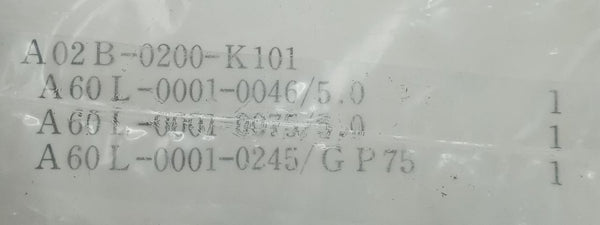 Fanuc A02B-0200-K101 Pack of Daito Alarm Fuses GP75, MP50, SMP50
