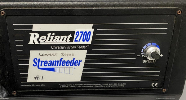 Streamfeeder Reliant 2700 Universal Friction Feeder