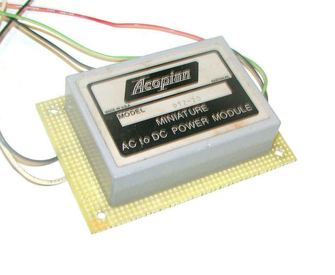 ACOPIAN D12-20 AC TO DC POWER MODULE